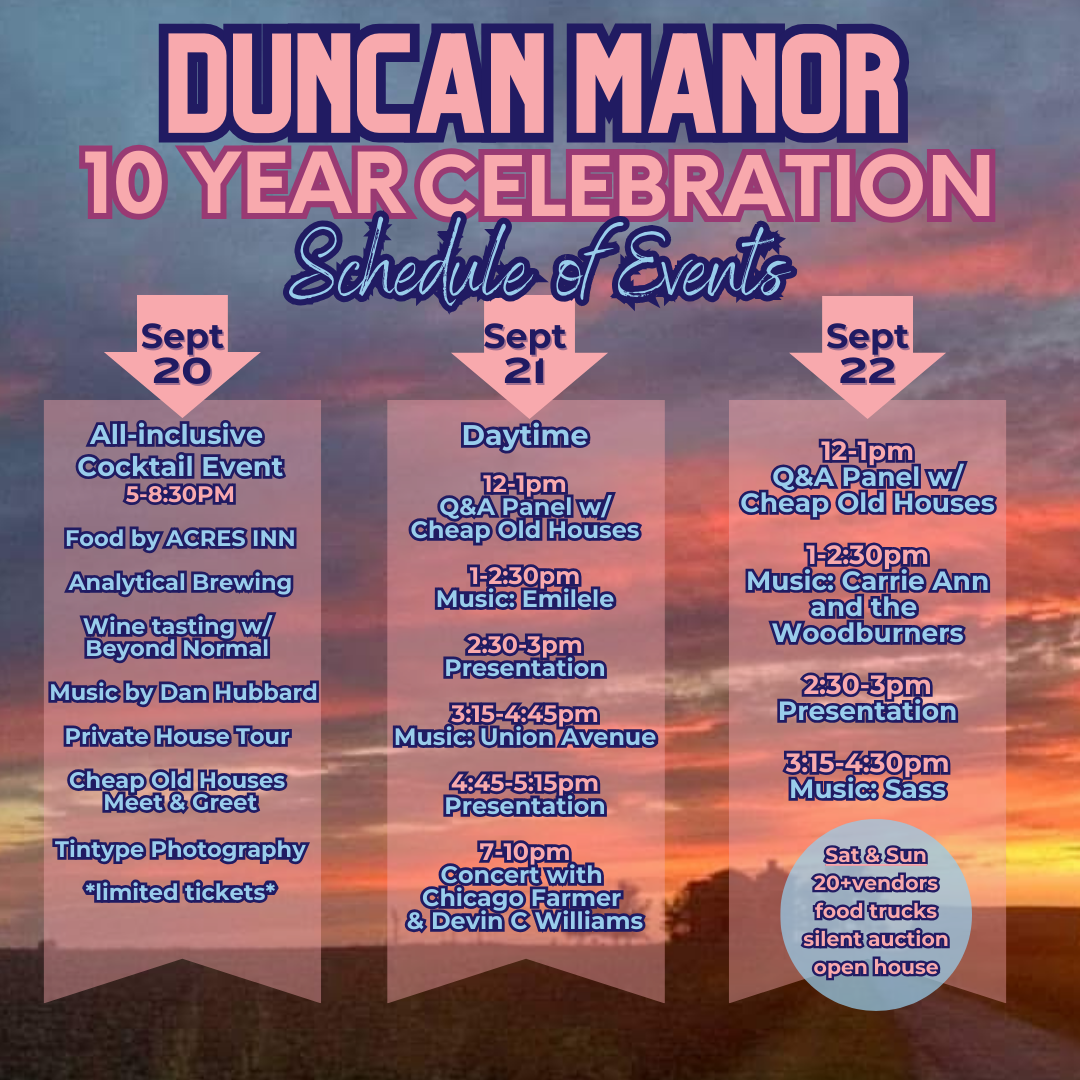 Duncan Manor House & Gardens – Duncan Manor House & Gardens